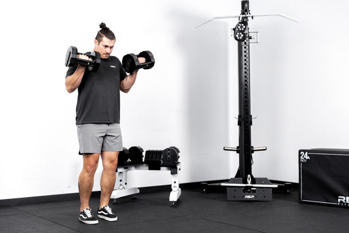 Full Body Dumbbell Workout for Beginners – REP Fitness