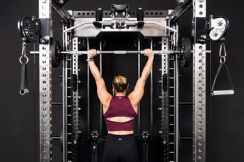 Smith Machine Shoulder Press: Technique, Variations, Benefits – REP Fitness