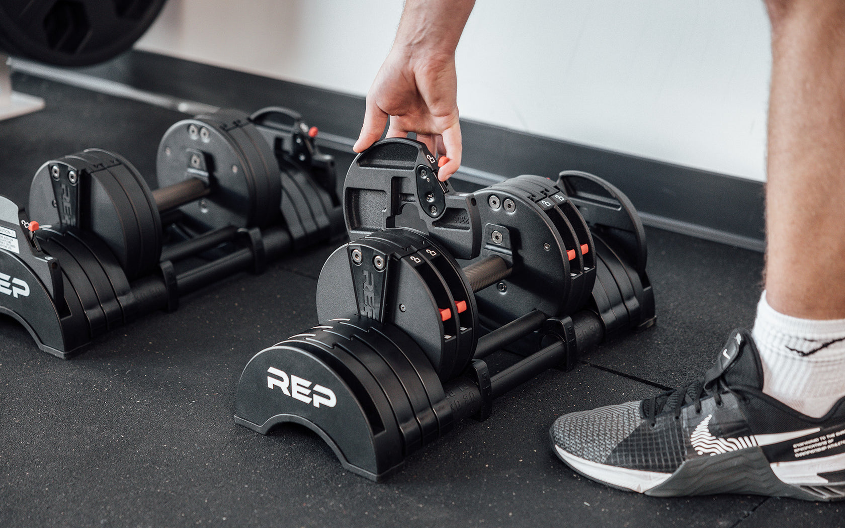 QuickDraw™ | Adjustable Dumbbell (KG) | REP Fitness