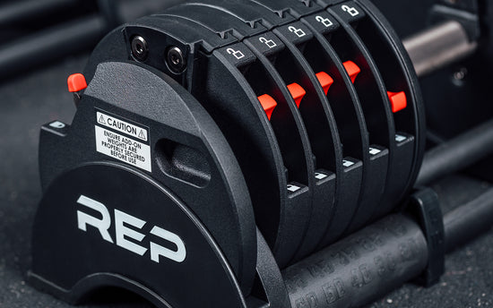 QuickDraw™ | Adjustable Dumbbell (LB) | REP Fitness