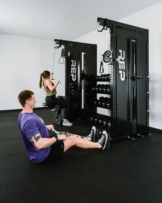 Adonis™ - Dual Cable Tower with Storage | REP Fitness