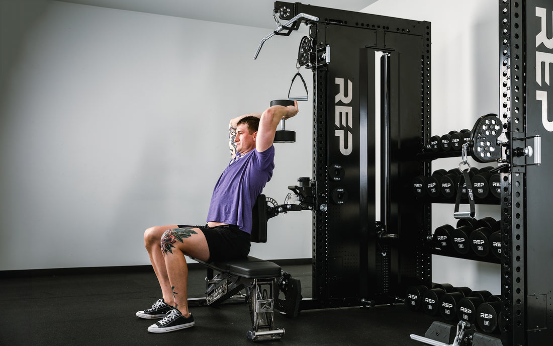 Adonis™ - Dual Cable Tower with Storage | REP Fitness