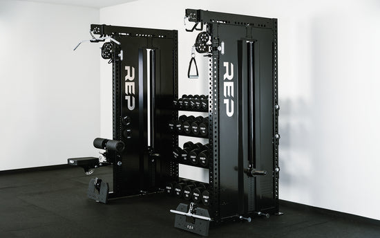 Adonis™ - Dual Cable Tower with Storage | REP Fitness