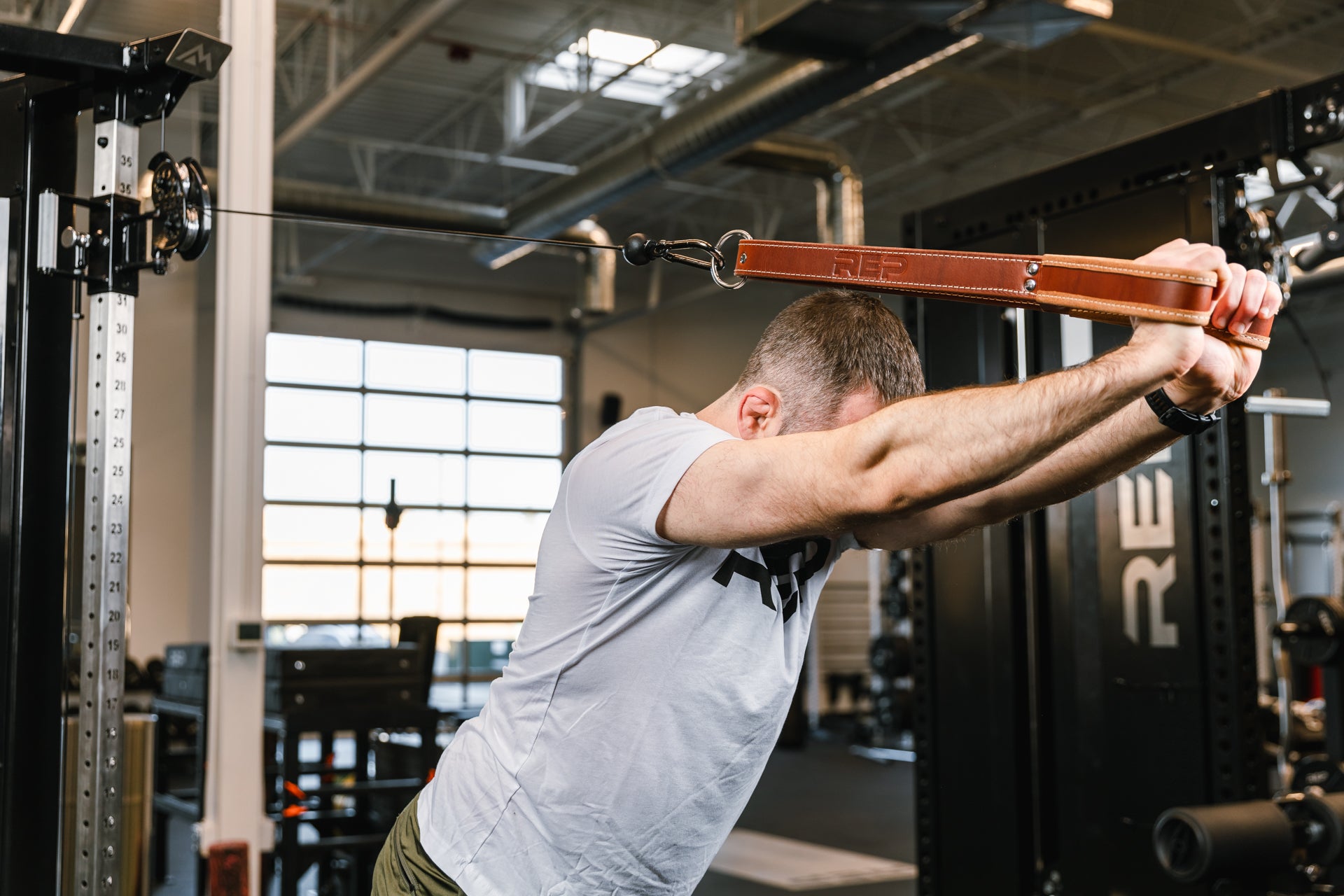 REP® USA Long Leather Accessory Strap | REP Fitness