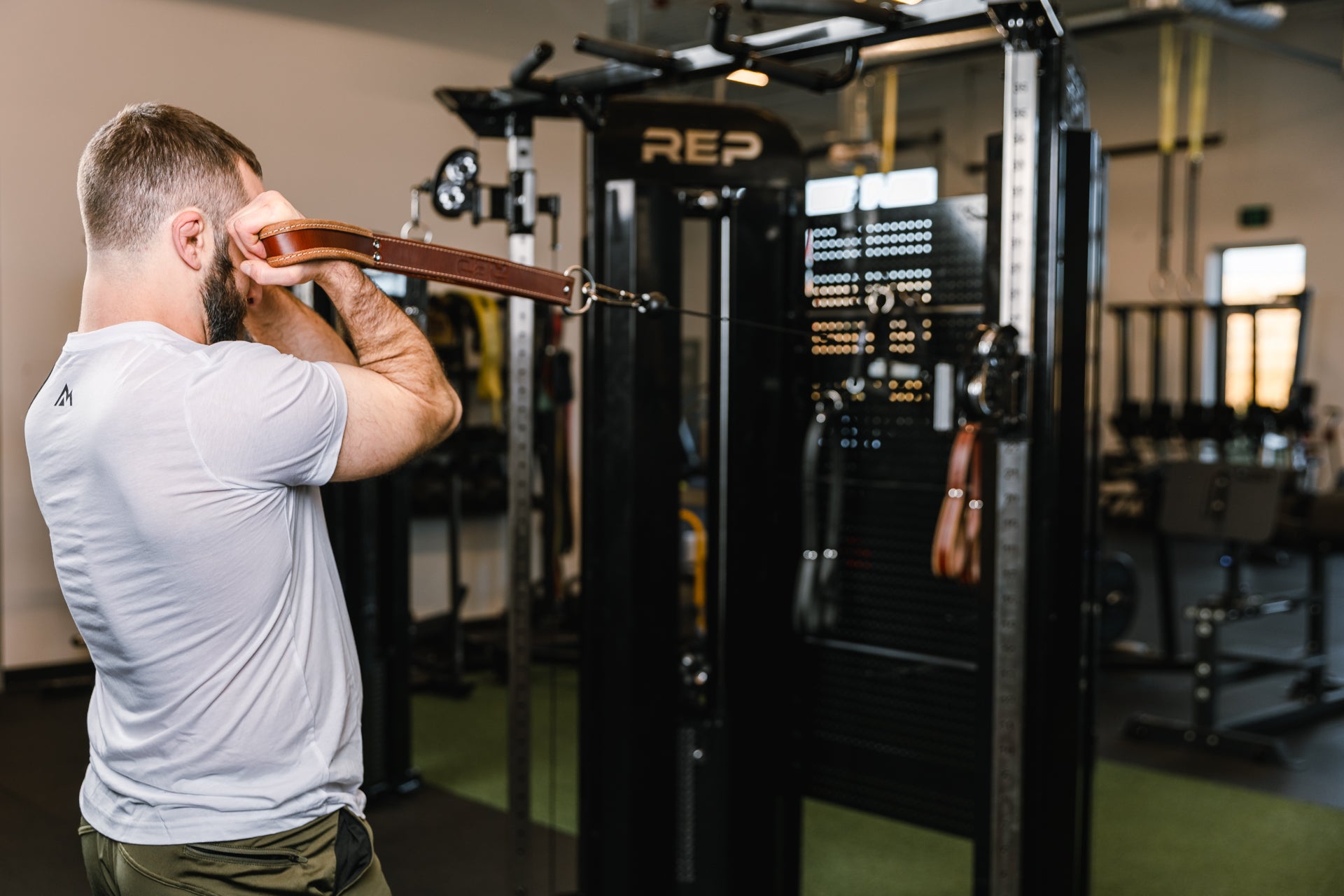 REP® USA Long Leather Accessory Strap | REP Fitness