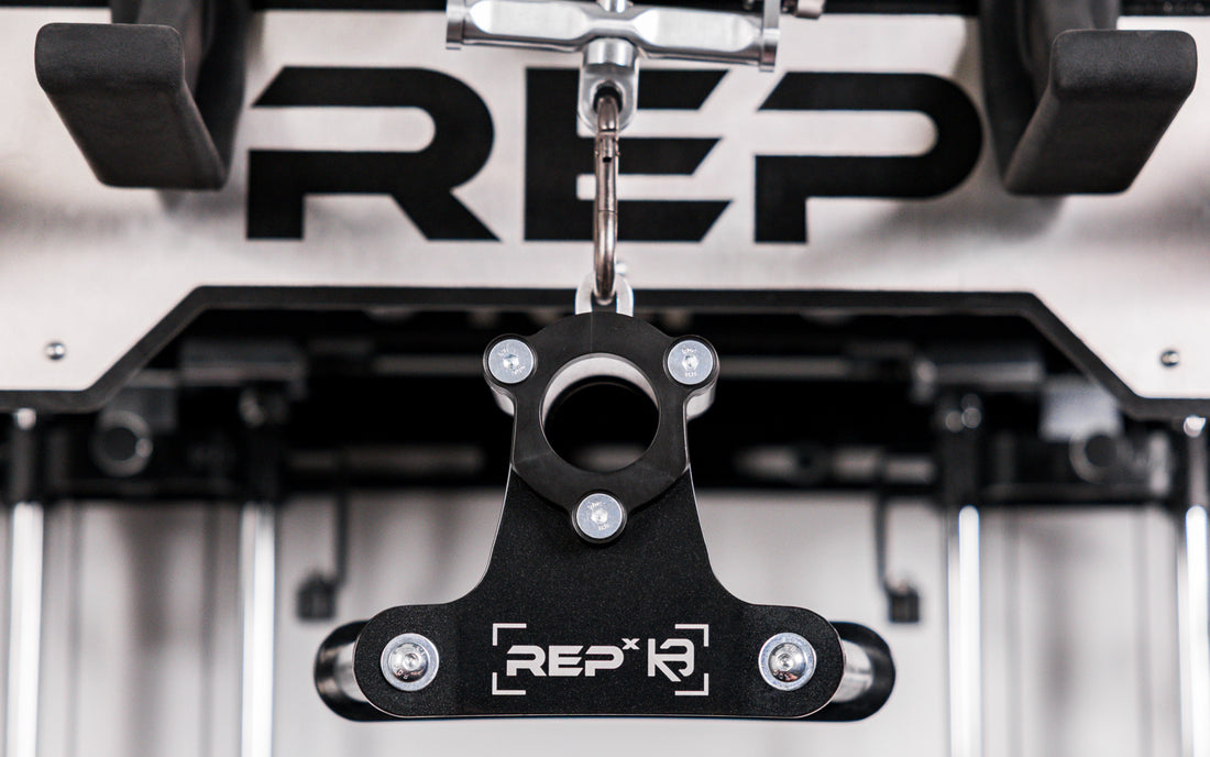 REP® x Kleva Built® Angled Atlas™ Close-Grip Cable and Landmine ...