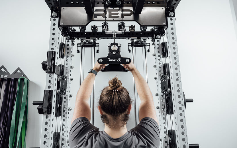 REP® x Kleva Built® Atlas™ Close-Grip Cable and Landmine Attachment ...