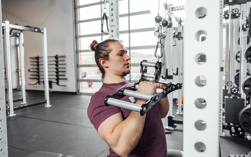 REP® x Kleva Built® Atlas™ Multi-Grip Cable and Landmine Attachment ...