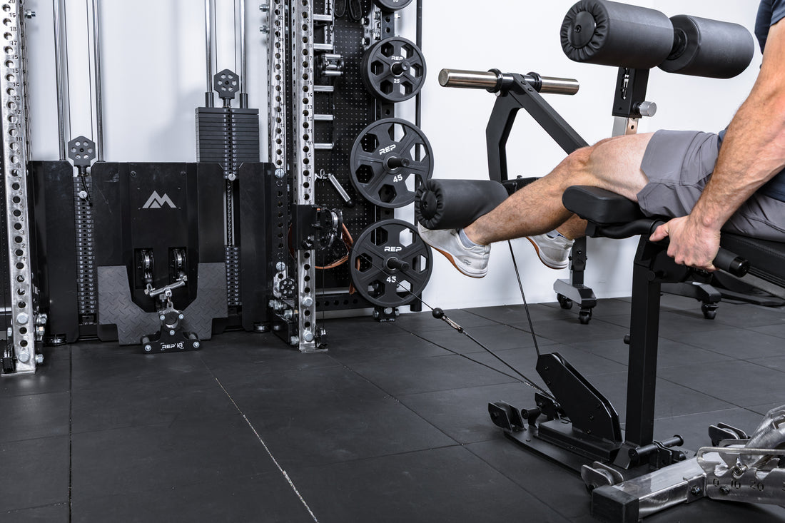 Leg Extension & Leg Curl Bench Attachment Cable Kit – REP Fitness