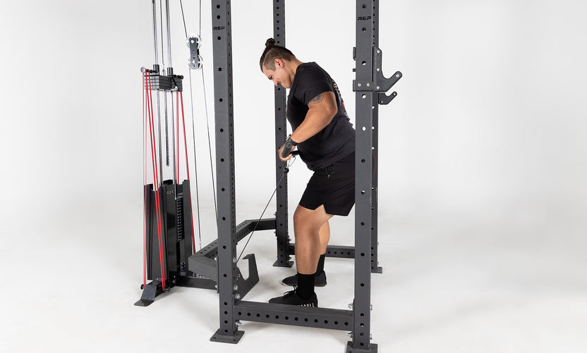 Conversion Kit Plate-Loaded to Selectorized Lat Pulldown | REP Fitness