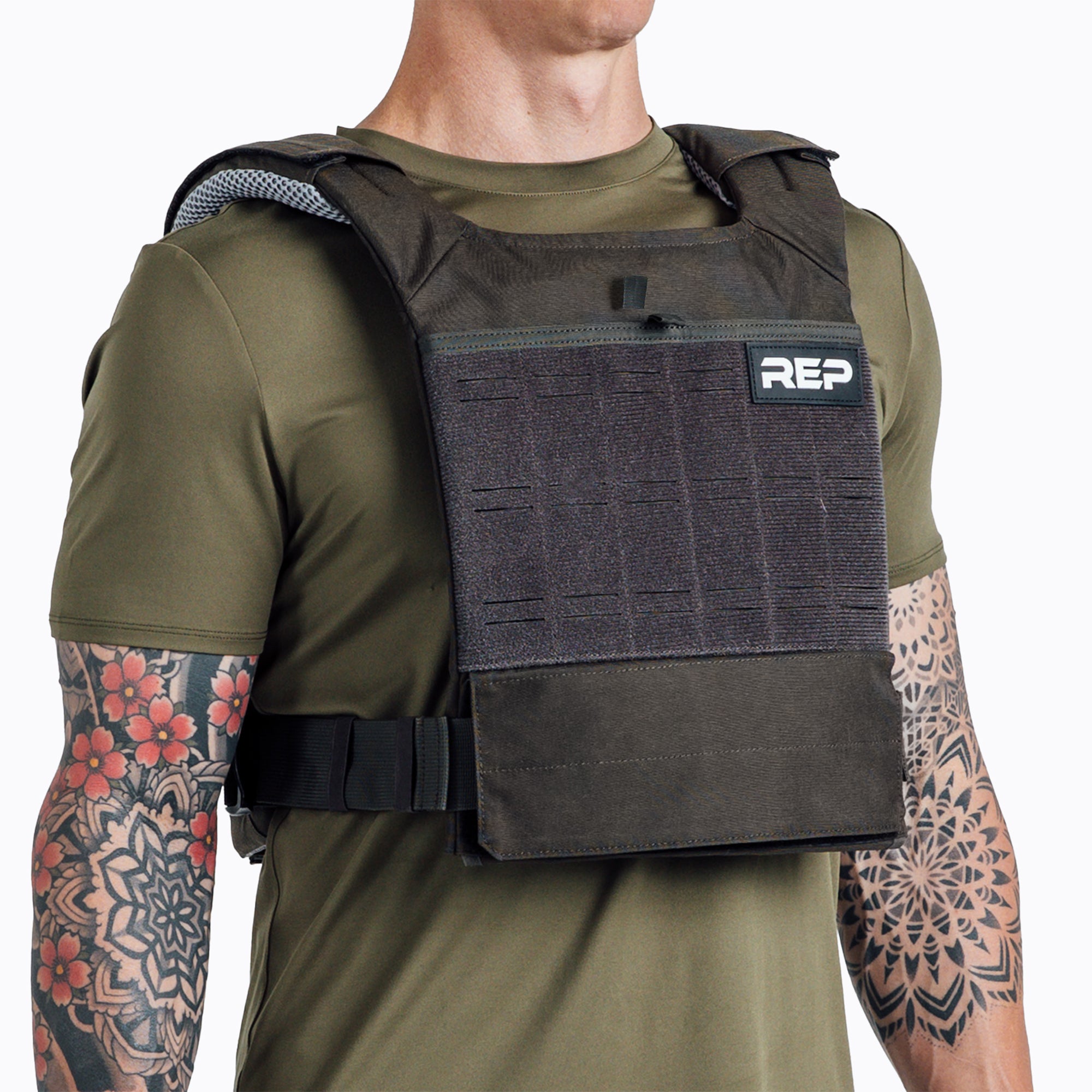 Strata Weight Vest and Plates | REP Fitness