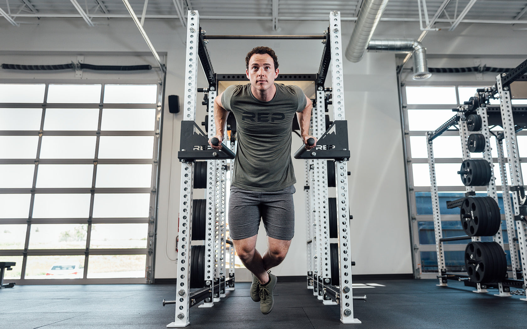 Drop-In Dip Attachment | REP Fitness | Rack Attachments