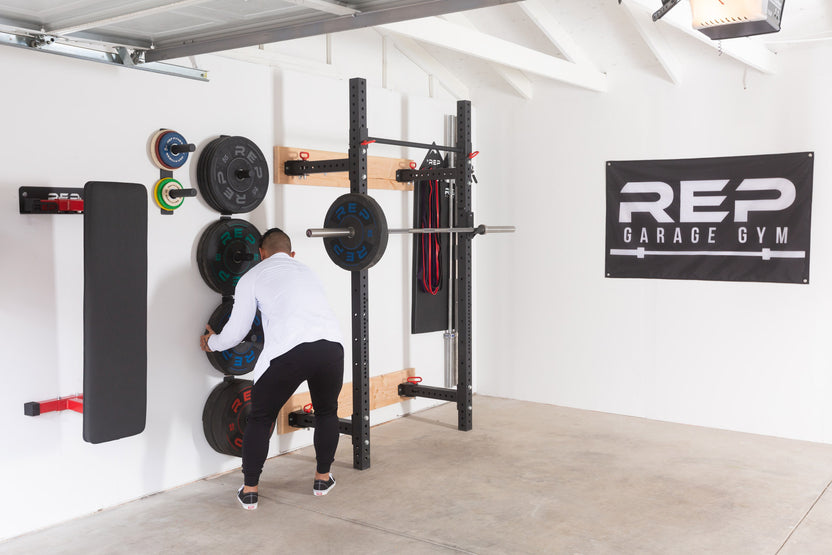 Wall Mounted Plate Storage | REP Fitness